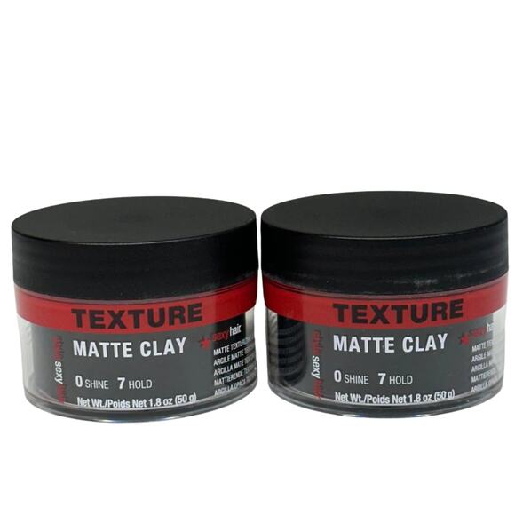 Sexy Hair | Hair | Sexy Hair Style Sexy Hair Texture Matte Clay 8 Oz 2 ...